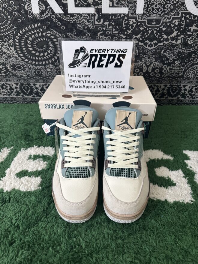 Jordan 4 Snorlax Concept | Everything Reps