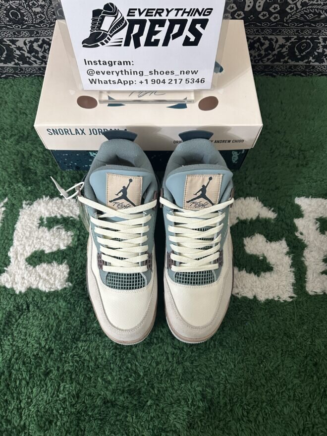 Jordan 4 Snorlax Concept | Everything Reps